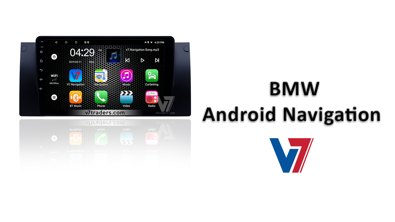 BMW E53-E39 & X5 Android Multimedia Navigation Panel LCD IPS Screen ...