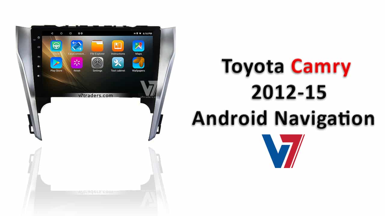Camry Android Multimedia Navigation Panel LCD IPS Screen - Model 2012 ...