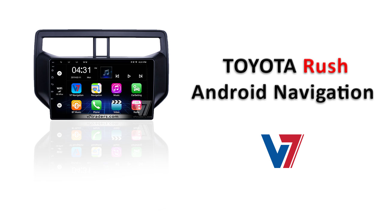 Rush Android Multimedia Navigation Panel LCD IPS Screen - V7 LCD Panel ...