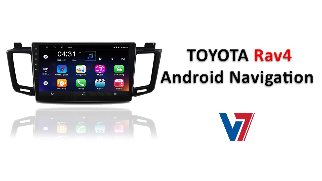 Toyota RAV4 2013-16 Android Navigation 10/11" Screen LCD Panel | V7 Traders