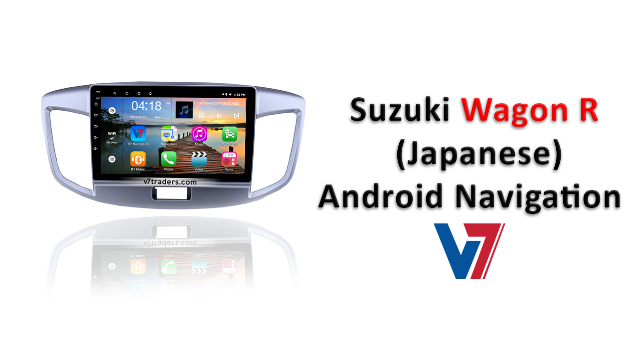 Wagon R (Japanese) Android Multimedia Navigation Panel LCD IPS Screen ...