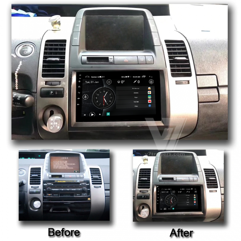 Prius Android Multimedia Navigation Panel LCD IPS Screen - Model 2003 ...