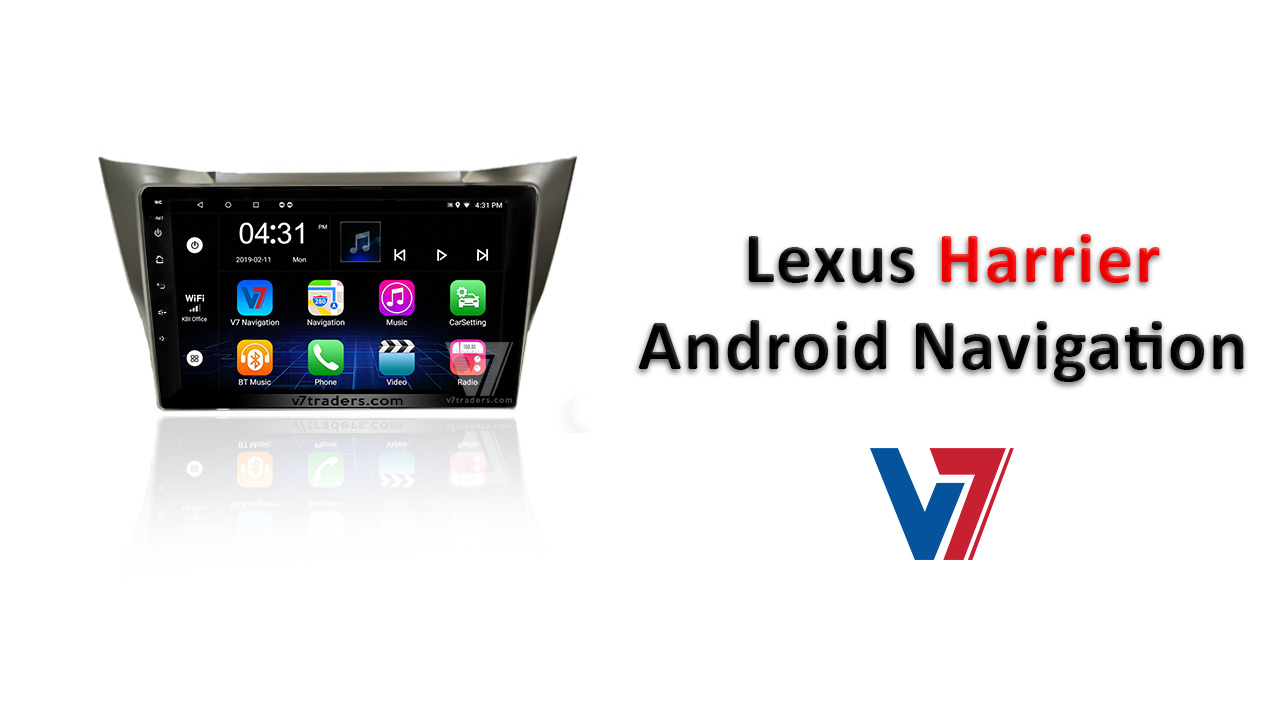 Lexus Harrier Android Multimedia Navigation Panel LCD IPS Screen - V7 ...