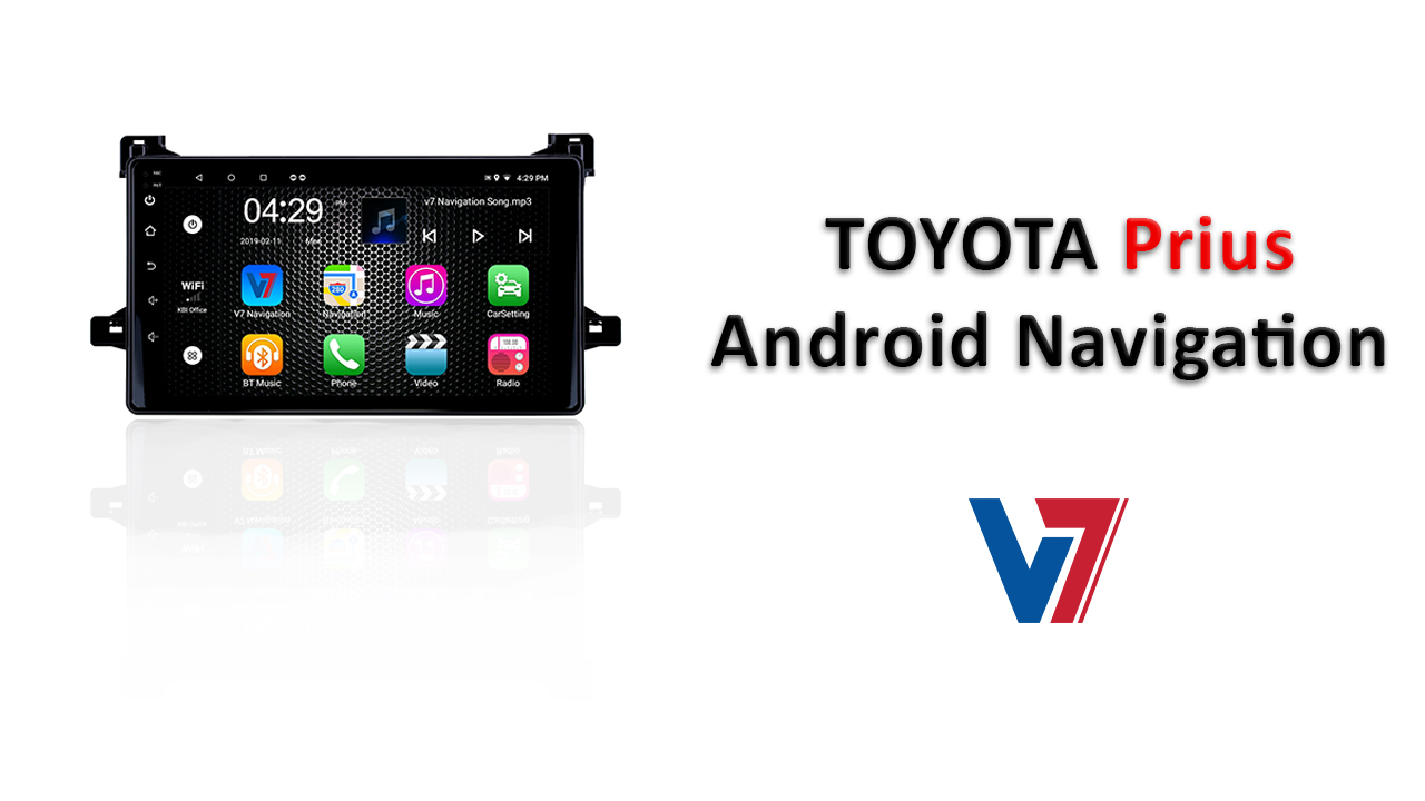 Prius Android Multimedia Navigation Panel LCD IPS Screen - Model 2018 ...